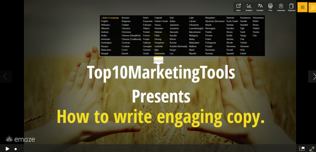 Emaze Review 2020, How To Build An Emaze Marketing Presentation ...